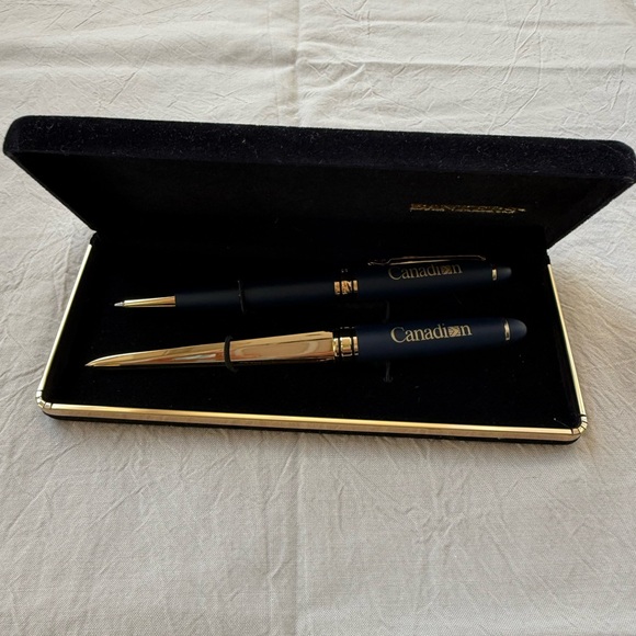 Canadian Airlines | Other | Canadian Airlines Vintage Pen Set | Poshmark